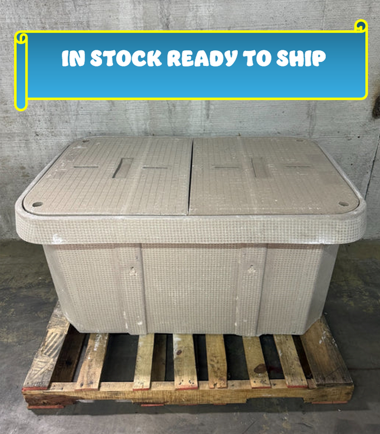 30x48x24 Polymer Concrete Tier 22 Handhole Vault — Telecom Specialties