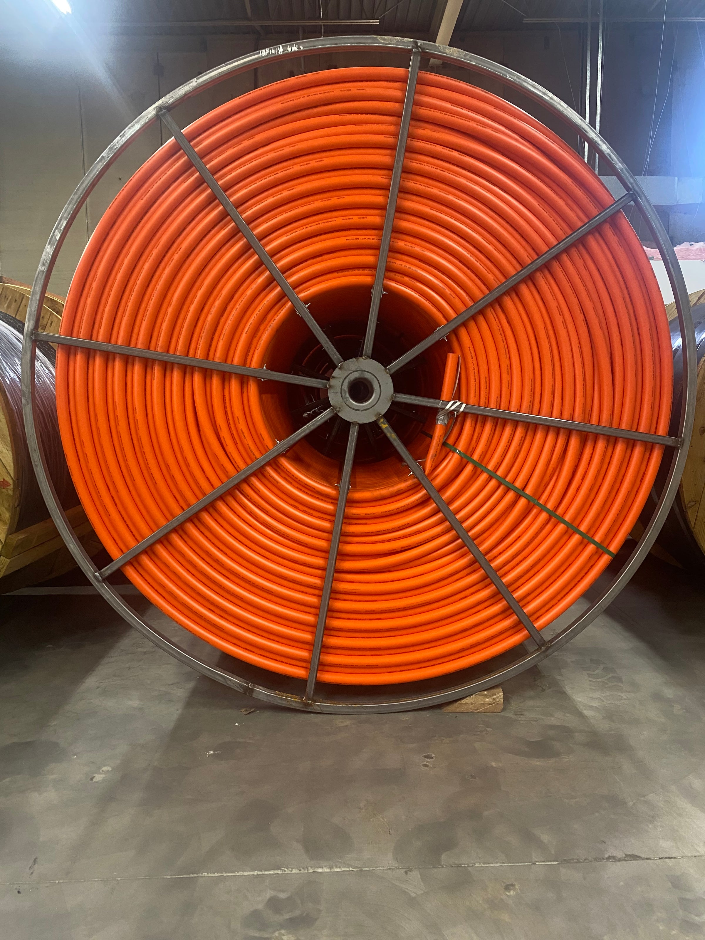 Orange Smoothwall Conduit, HDPE