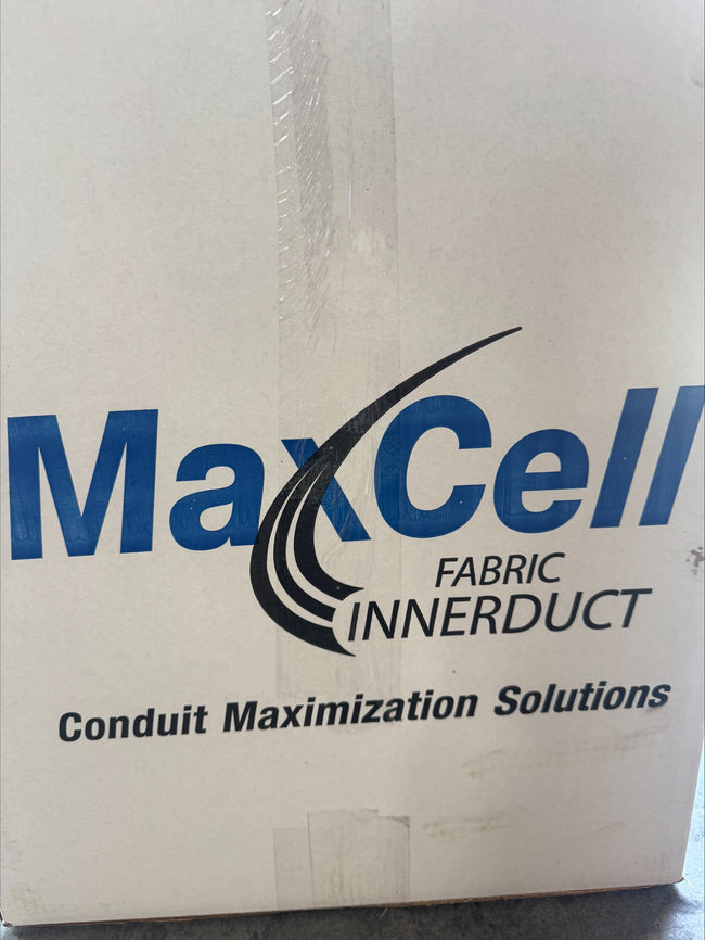 Maxcell Fabric Innerduct, 3 Cell, 1000 ft. L, 28mm Dia, 75mm Min Condu