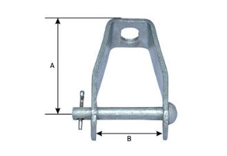 Cross Arm Clevises — Telecom Specialties