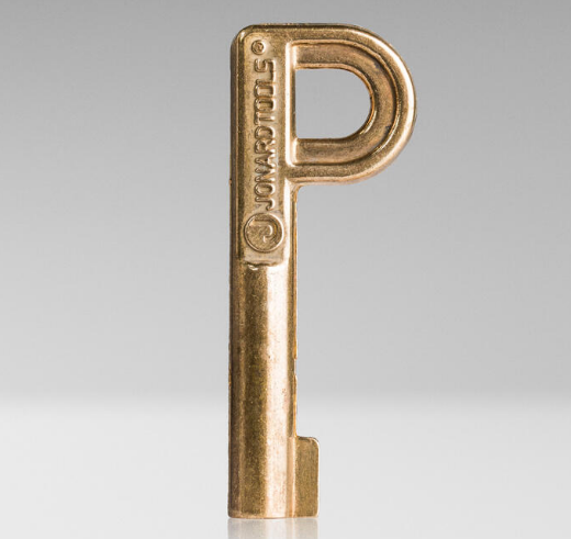 P Key For Self Lock Pedestal Lock — Telecom Specialties