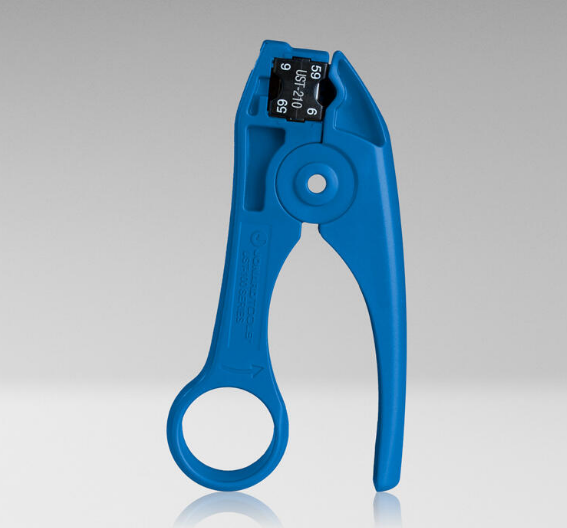 COAX Stripping Tool with Twin RG59 and RG6 Blade — Telecom Specialties