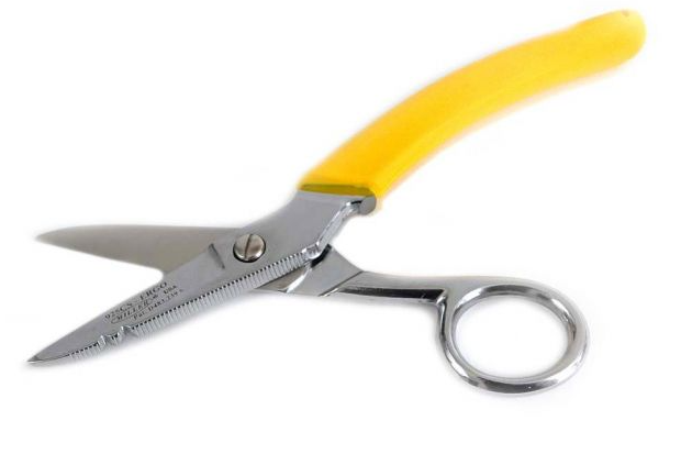 Miller Ergonomic Scissor - Splicer Snips — Telecom Specialties