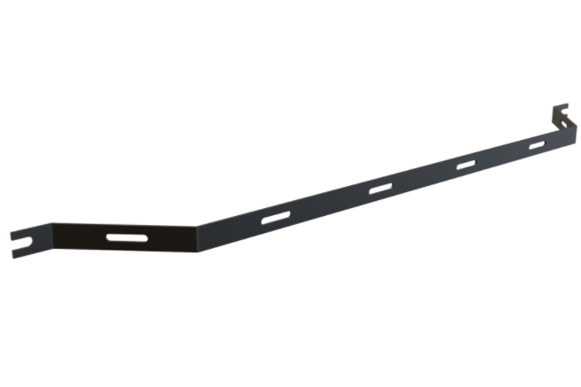 Horizontal Flat Cable Manager Lacing Strip HCM Series (HCM230UBK1 ...