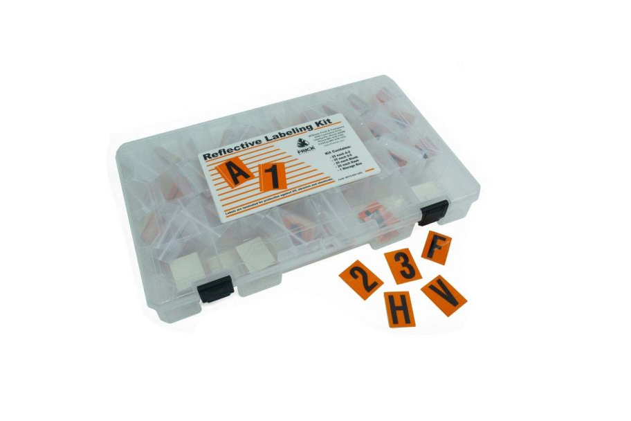 Reflective Labeling Kit - Orange — Telecom Specialties