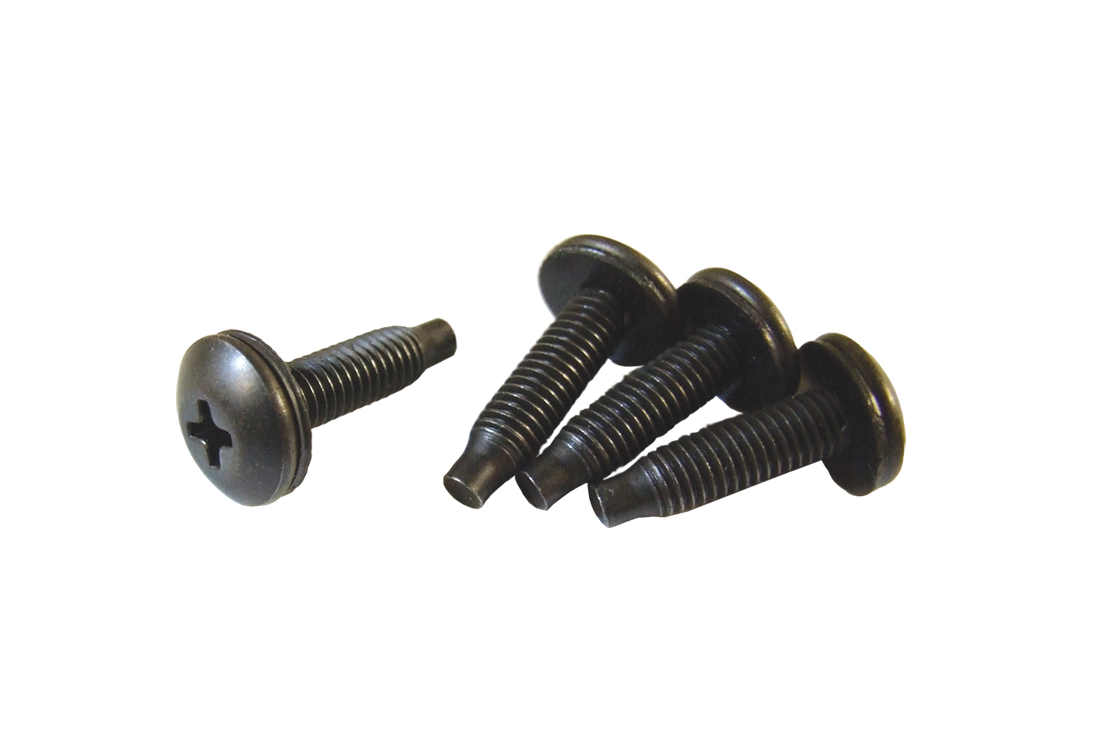 Rack Screws with Pilot Point SCREW Series - 100 Pack — Telecom Specialties