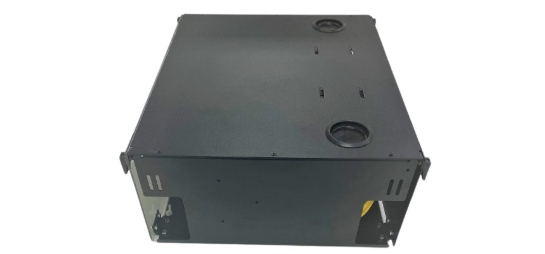 144 Port 4RU Rackmount Fiber Enclosure Pre-Loaded with Pigtails and Sp ...