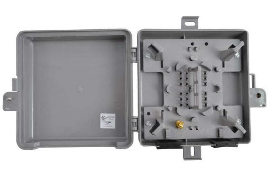 Fiber Optic NID, holds 6 SC-Duplex LC adapters, Adapters Sold Separate ...